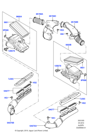 LR145209 - Land Rover Duct - Air | Jaguar Land Rover Classic Parts