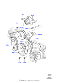 LR067312 - Land Rover Pulley - Crankshaft | Jaguar Land Rover Classic Parts