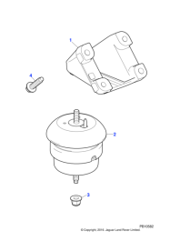 XR848057 - Jaguar Hexagonal flange nut | Jaguar Land Rover Classic Parts