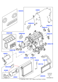 LR056368 - Land Rover Evaporator | Jaguar Land Rover Classic Parts