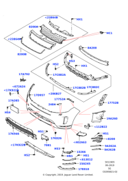 LR129403 - Land Rover Duct - Brake Caliper Cooling | Jaguar Land Rover ...