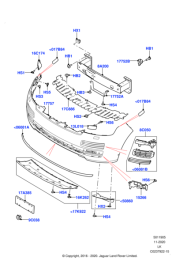 LR135863 - Land Rover Bracket - License Plate | Jaguar Land Rover ...