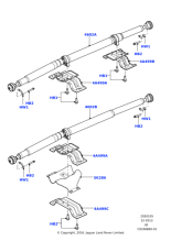 LR031394 - Land Rover Shaft - Drive | Jaguar Land Rover Classic Parts