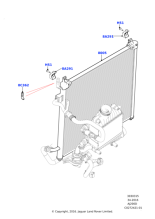 LR092782 - Land Rover Radiator | Jaguar Land Rover Classic Parts