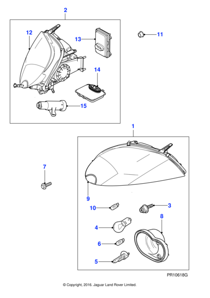 C2D23531 - Jaguar Ballast module | Jaguar Land Rover Classic Parts