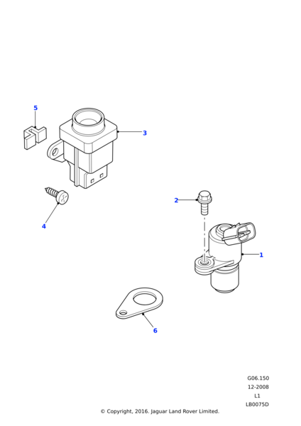 NSC100790 - Land Rover Sensor-crank engine | Jaguar Land Rover Classic ...