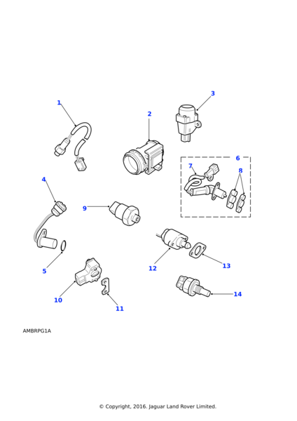 ETC8496 - Land Rover Sensor-Temperature | Jaguar Land Rover Classic Parts