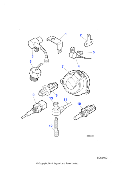LNE1692AA - Jaguar Knock sensor | Jaguar Land Rover Classic Parts