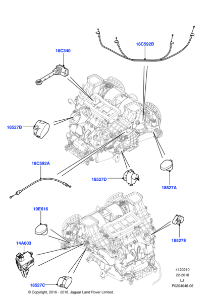 LR012726 - Land Rover Motor | Jaguar Land Rover Classic Parts