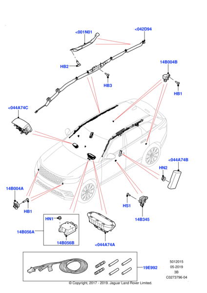 LR136526 - Land Rover Monitor - Airbag Diagnostic Module | Jaguar Land ...