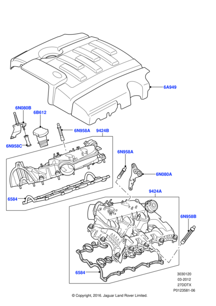 LBG500030 - Land Rover Stud | Jaguar Land Rover Classic Parts