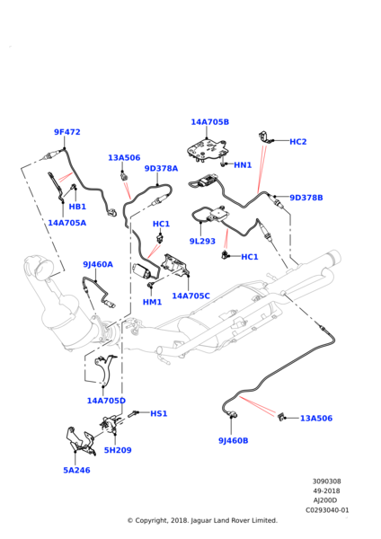 LR117603 - Land Rover Sensor | Jaguar Land Rover Classic Parts