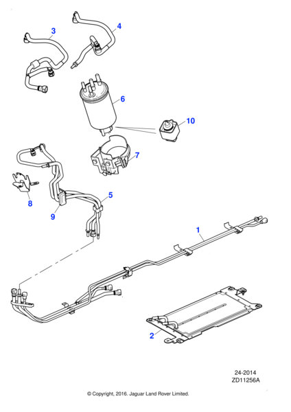 C2Z8780 - Jaguar Fuel filter | Jaguar Land Rover Classic Parts