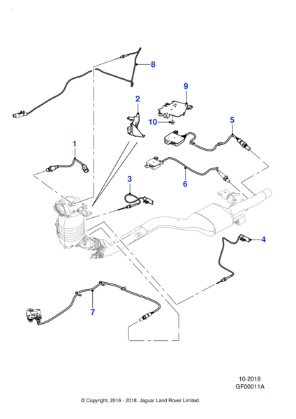 J9C1463 - Jaguar Particulate matter sensor | Jaguar Land Rover Classic ...