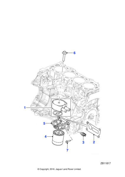 C2Z32125 - Jaguar Oil filter | Jaguar Land Rover Classic Parts