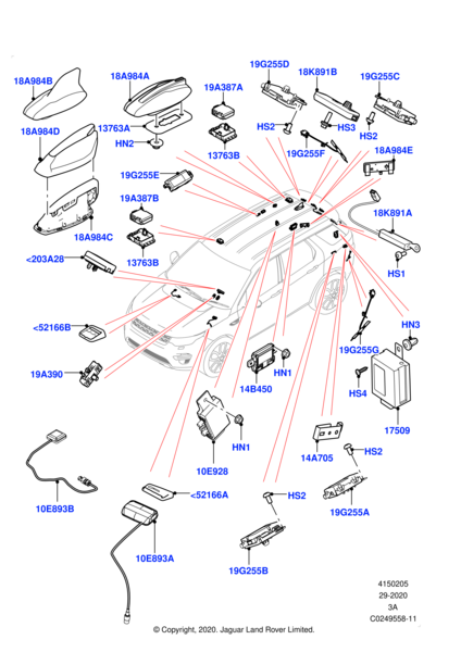 LR140900 - Land Rover Aerial | Jaguar Land Rover Classic Parts