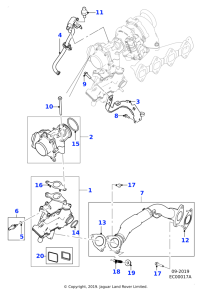 JDE36998 - Jaguar Pressure sensor | Jaguar Land Rover Classic Parts
