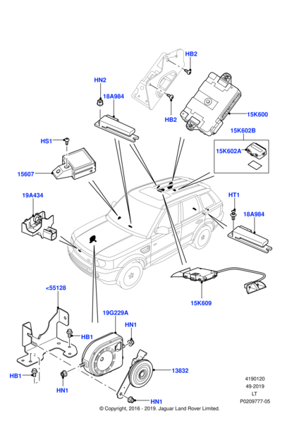 LR052873 - Land Rover Module | Jaguar Land Rover Classic Parts