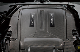 Carbon Fibre Engine Cover | Jaguar Land Rover Classic Parts