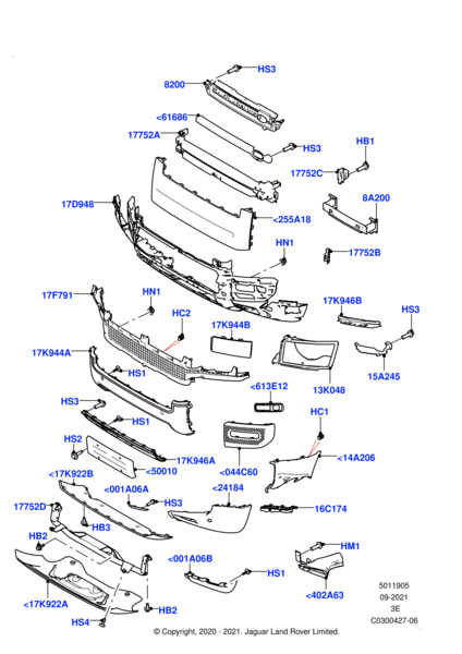 LR132658 - Land Rover BRACKET - COVER MOUNTING | Jaguar Land Rover ...