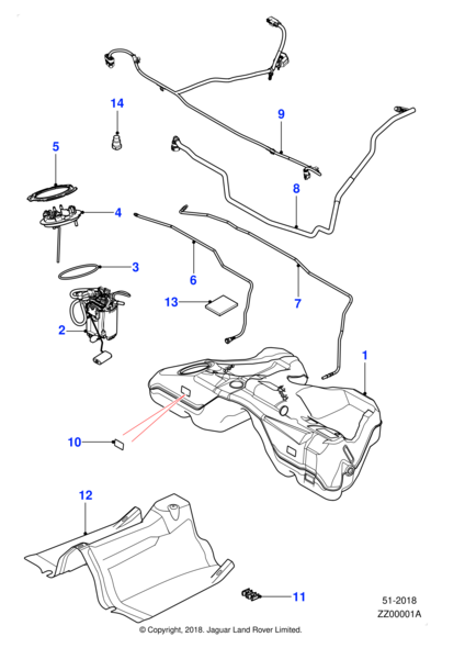 C2D25077 - Jaguar Mounting flange | Jaguar Land Rover Classic Parts