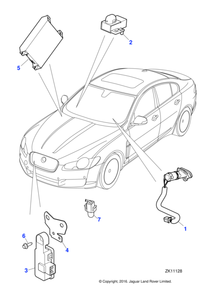 C2Z1499 - Jaguar Air temperature sensor | Jaguar Land Rover Classic Parts