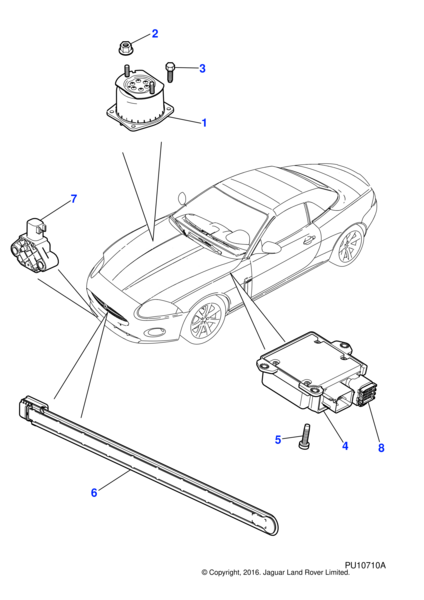 C2P17132 - Jaguar Sensor | Jaguar Land Rover Classic Parts