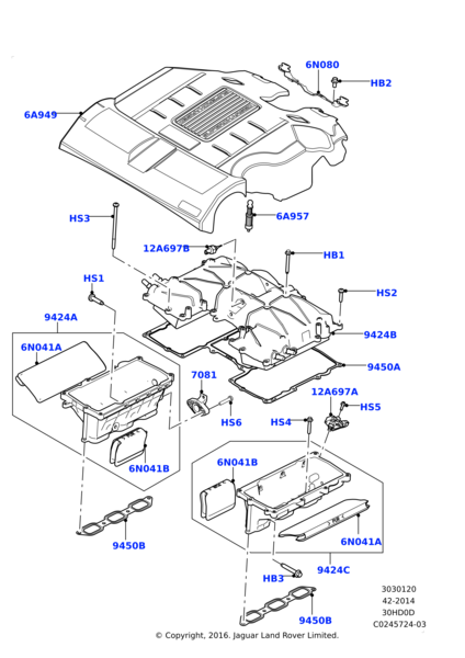 LR062494 - Land Rover Cover | Jaguar Land Rover Classic Parts