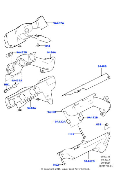 LR041648 - Land Rover Gasket | Jaguar Land Rover Classic Parts