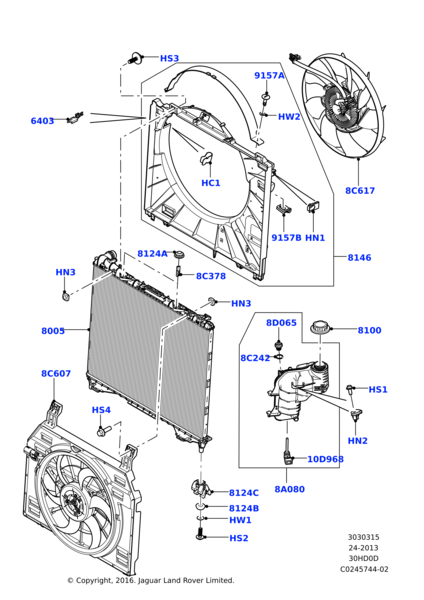 LR125203 - Land Rover Motor And Fan | Jaguar Land Rover Classic Parts