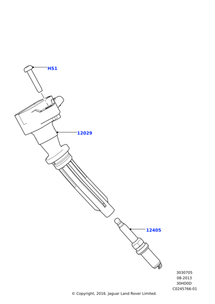 LR050998 - Land Rover Spark Plug | Jaguar Land Rover Classic Parts