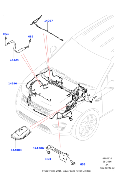 LR067380 - Land Rover Cover - Fuse Panel | Jaguar Land Rover Classic Parts