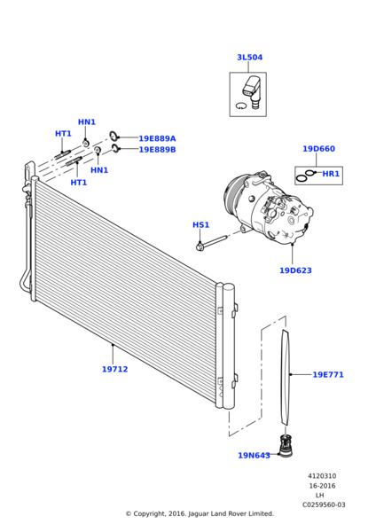 LR083336 - Land Rover Filter - Air Conditioner | Jaguar Land Rover ...