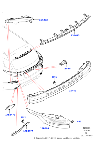 LR111106 - Land Rover Lamp - Rear | Jaguar Land Rover Classic Parts