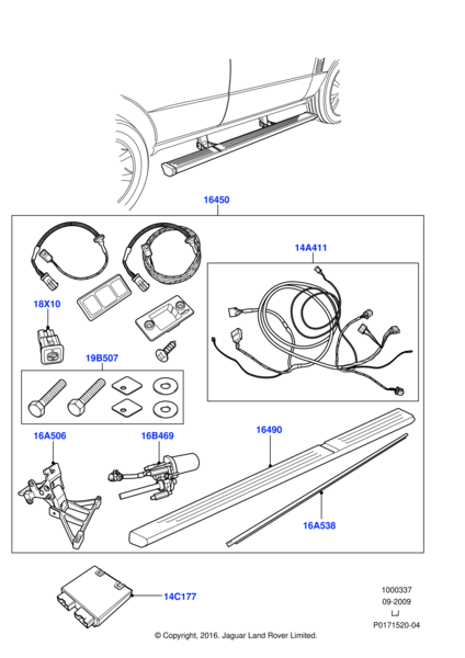LR004811 - Land Rover Bracket | Jaguar Land Rover Classic Parts