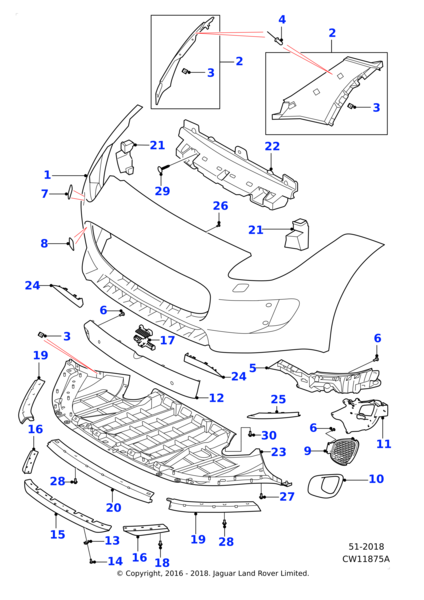 T2R25422 - Jaguar Deflector | Jaguar Land Rover Classic Parts