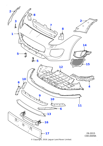 C2P22205 - Jaguar Mounting bracket | Jaguar Land Rover Classic Parts