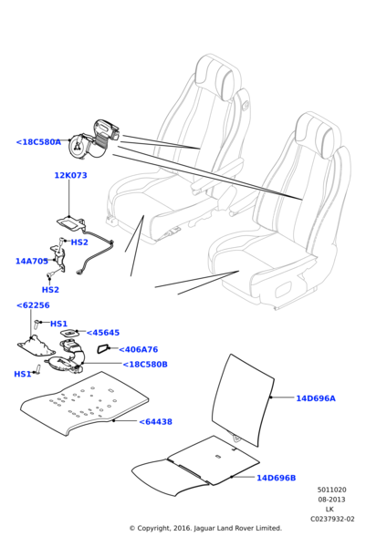 LR040754 - Land Rover Filler | Jaguar Land Rover Classic Parts