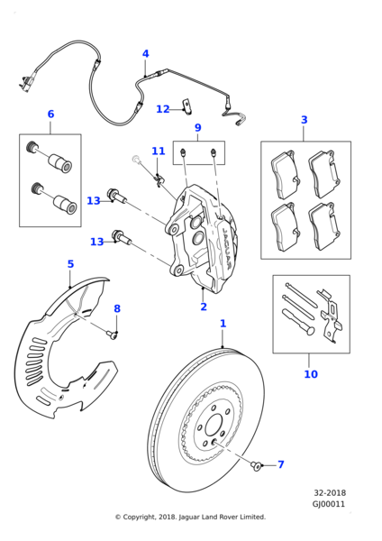 T4A16359 - Jaguar Bolt and washer | Jaguar Land Rover Classic Parts