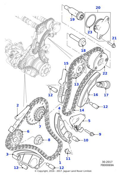 JDE36435 - Jaguar Camshaft sprocket | Jaguar Land Rover Classic Parts