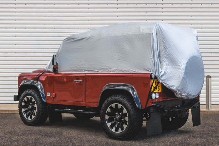 Classic Land Rover Waterproof Outdoor Half Car Cover | Jaguar Land ...