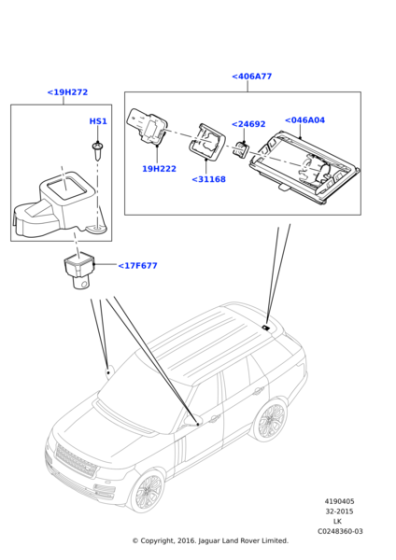 LR105215 - Land Rover Camera | Jaguar Land Rover Classic Parts