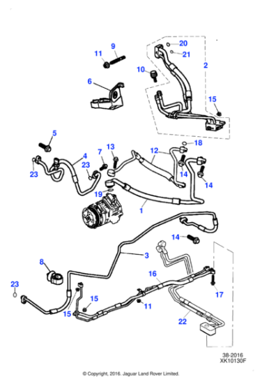 C2C16219 - Jaguar Tube | Jaguar Land Rover Classic Parts