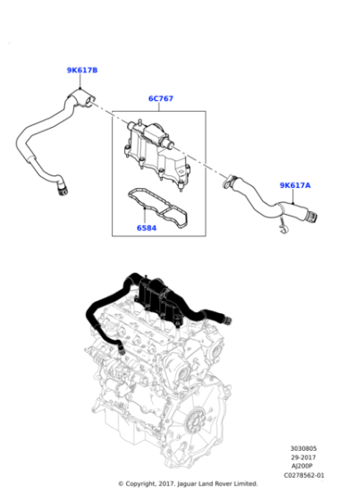 LR110464 - Land Rover Cover | Jaguar Land Rover Classic Parts