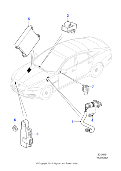 C2D5796 - Jaguar Air temperature sensor | Jaguar Land Rover Classic Parts