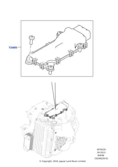 LR079636 - Land Rover Module - Transmission Control (TCM) | Jaguar Land ...