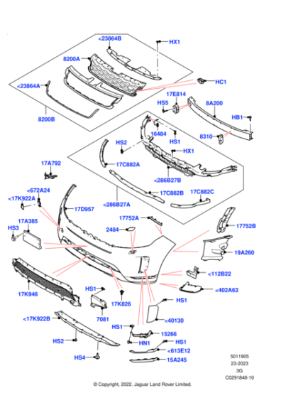LR137680 - Land Rover Bracket - Bumper Mounting | Jaguar Land Rover ...