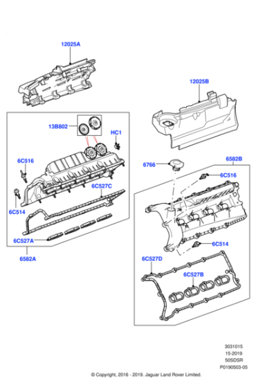 LR010789 - Land Rover Gasket | Jaguar Land Rover Classic Parts