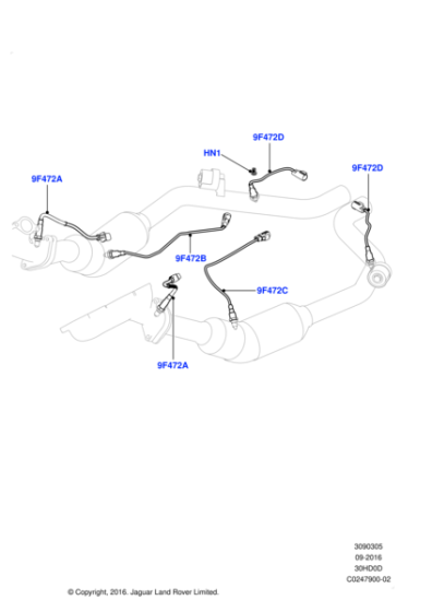 LR140079 - Land Rover Sensor | Jaguar Land Rover Classic Parts