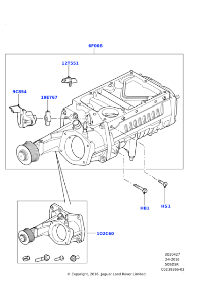 LR088513 - Land Rover KIT - SUPERCHARGER | Jaguar Land Rover Classic Parts